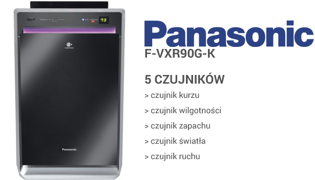 Panasonic F-VXR90G-K oczyszczacz powietrza - recenzja, opinie w LoveAir.pl